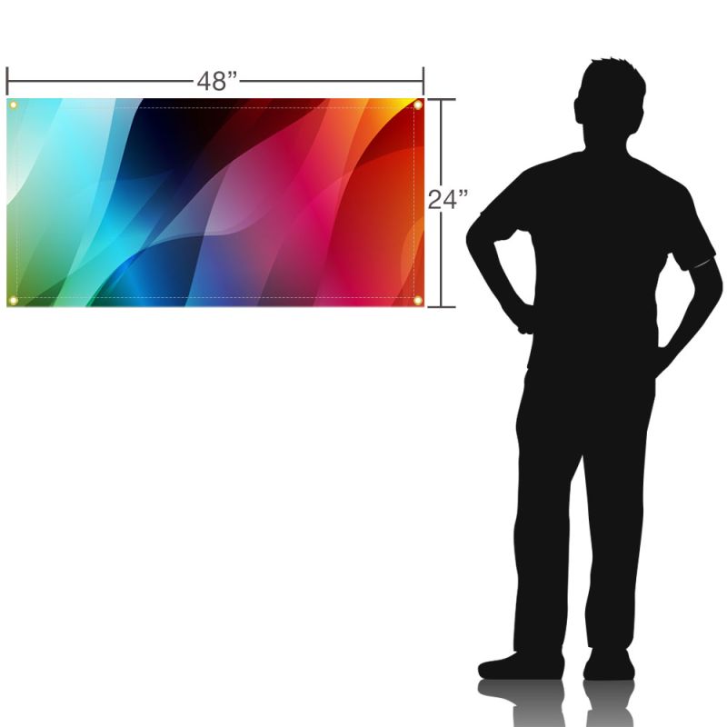 Full-Color Custom Vinyl Banner, Choose a Size Vinyl Banner Size ...