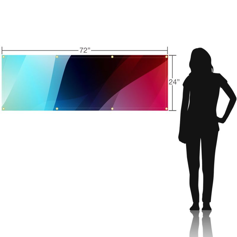 Full-Color Custom Vinyl Banner, Choose a Size Vinyl Banner Size ...