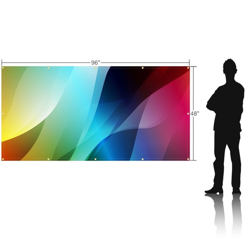 Full-Color Custom Vinyl Banner, Choose a Size Vinyl Banner Size ...