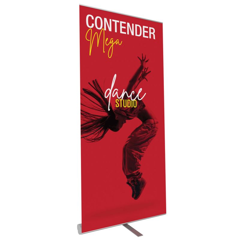 Contender banner stand Base Color Silver