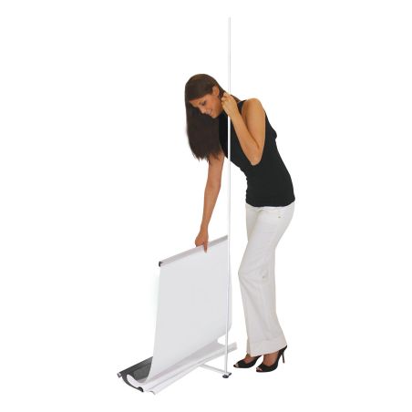 Lightning Spring Back Banner Stand